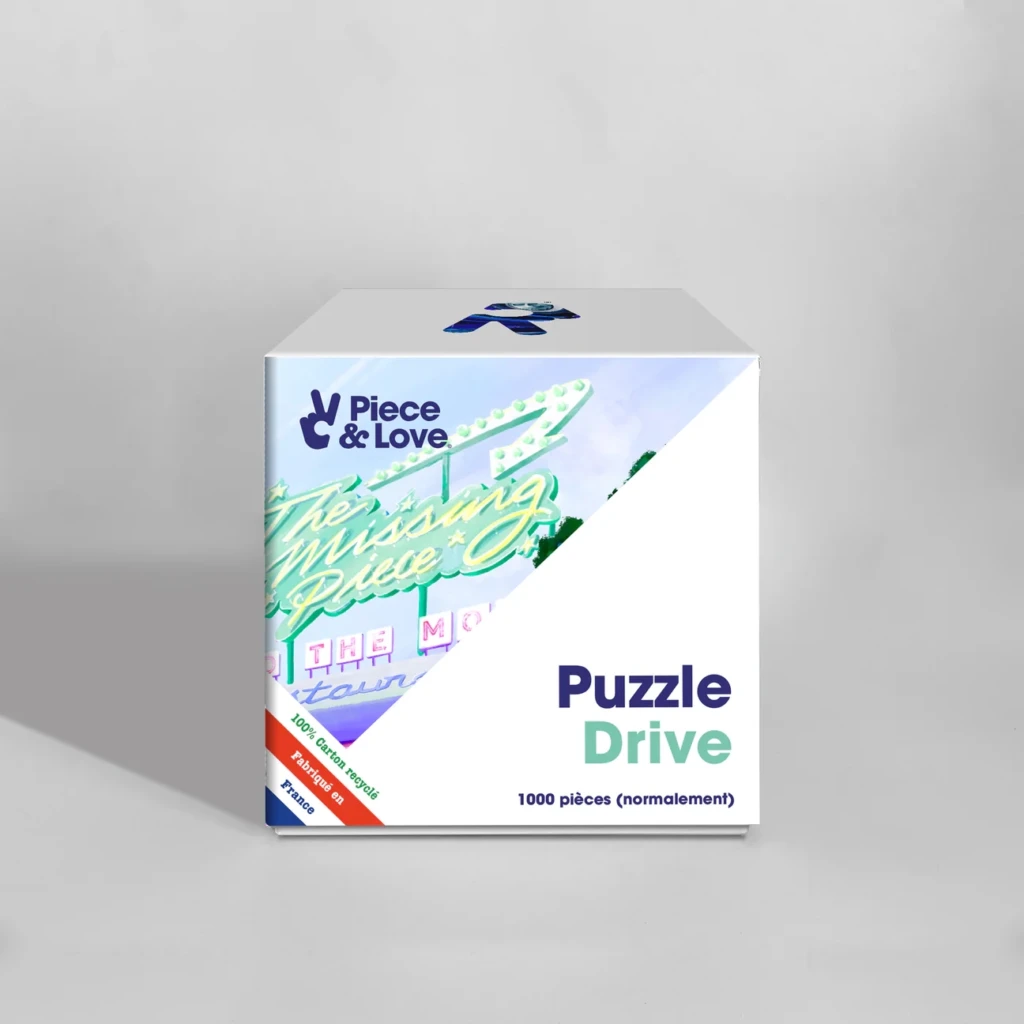 Puzzle Drive – Piece and Love | 1000 pièces, Créatif et Ludique